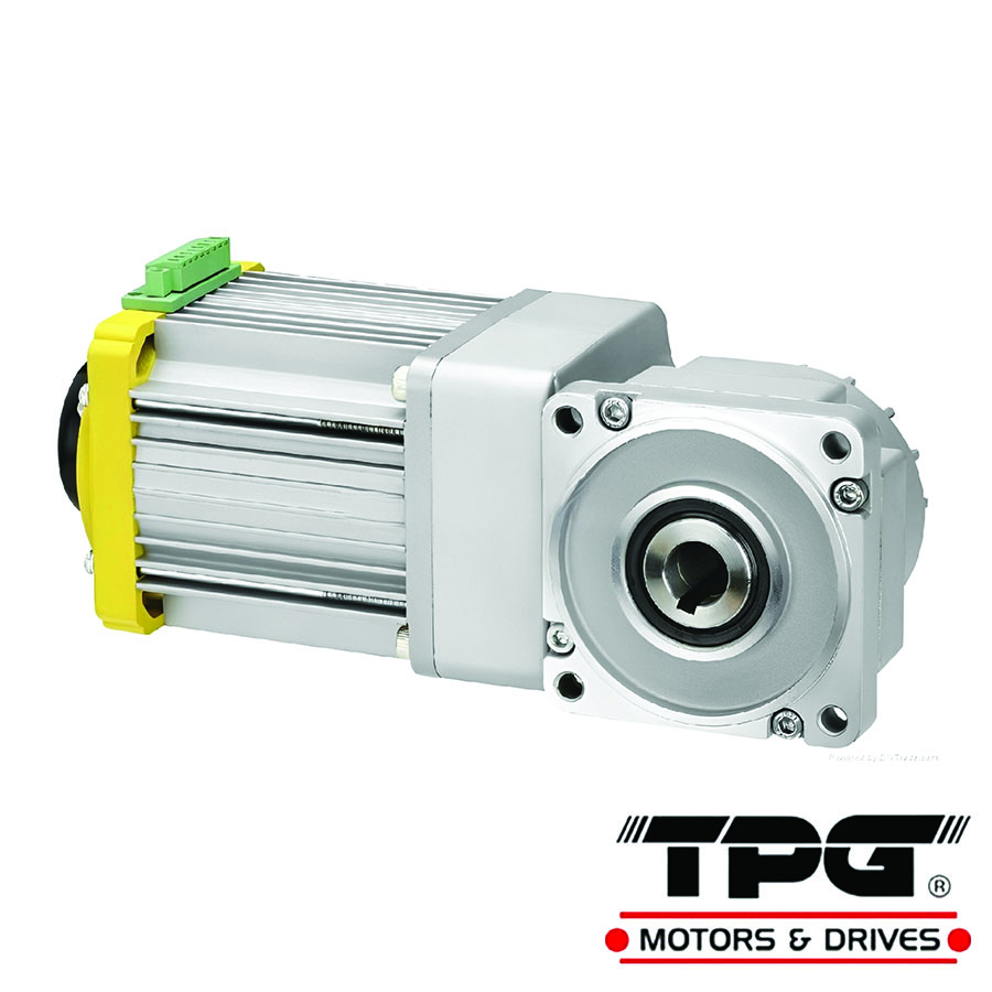 TPG - Brushless Right Angle Spiral Bevel Gear Motor